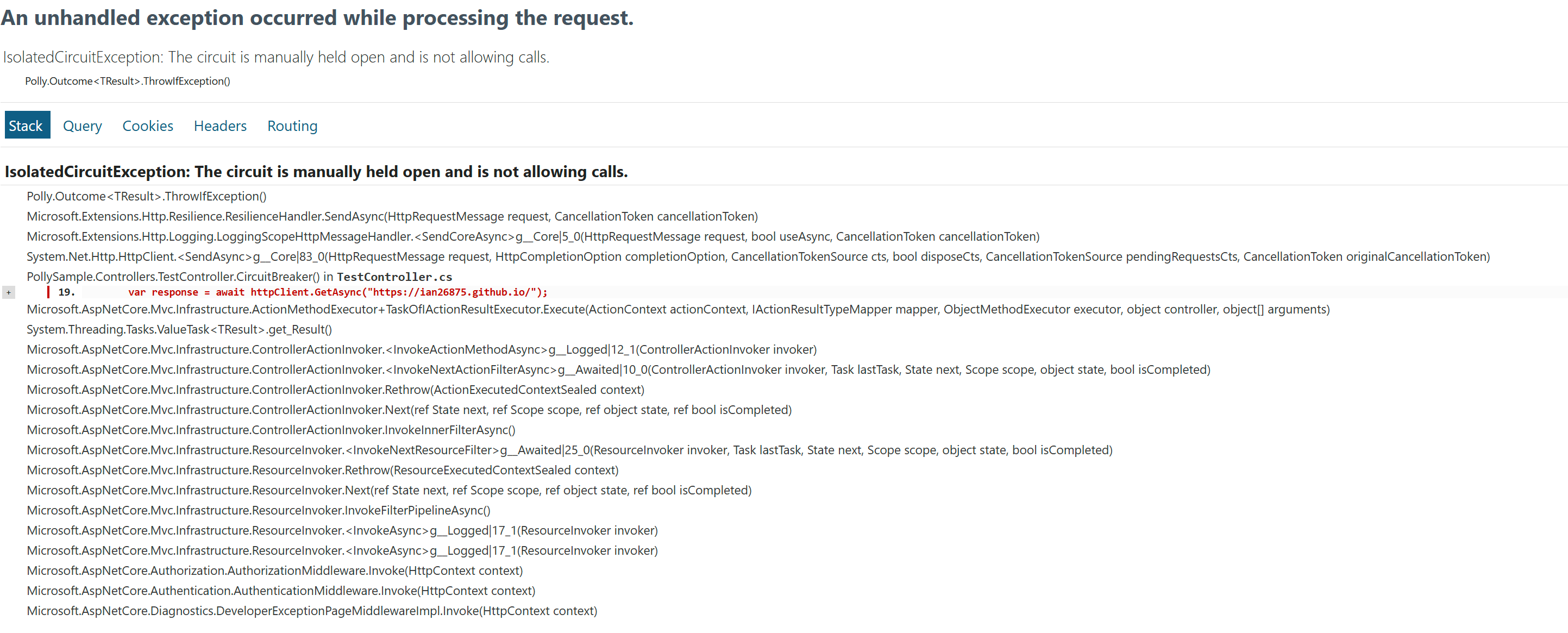 HttpClient 與 Polly 進行重試與斷路策略 - Microsoft.Extensions.Http.Resilience | Ian's Blog